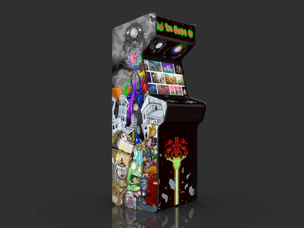 Stickers borne d'arcade | Artwork - Arcade for Good